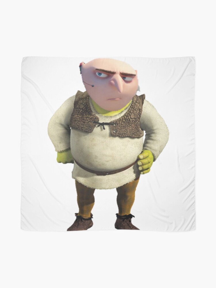 "shrek gru mashup design" Scarf for Sale by Angela27 | Redbubble