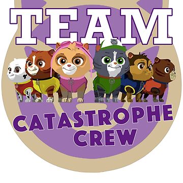 "Paw Patrol Team Catastrophe Crew" Sticker for Sale by threelittlecats ...
