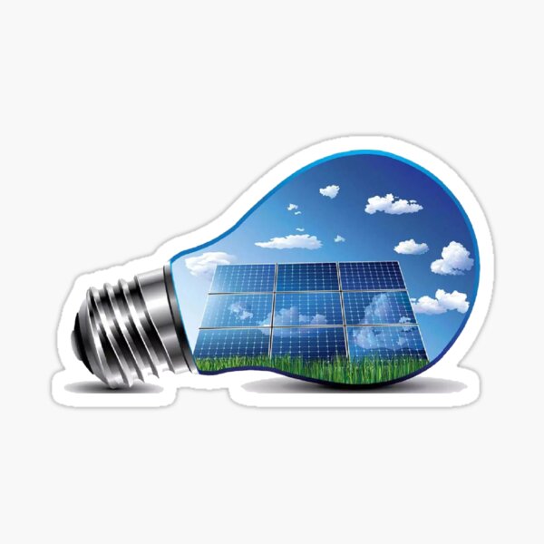 Solar Power Stickers | Redbubble