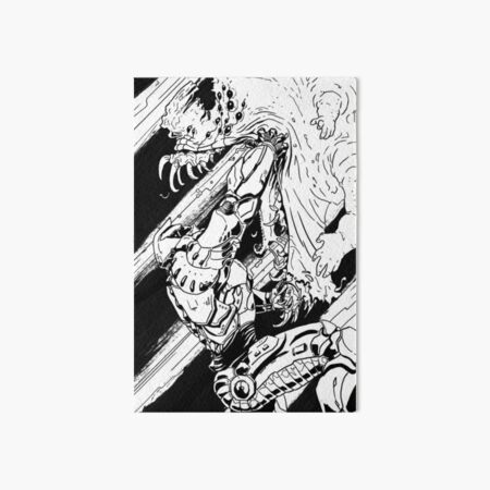 "Robot vs Kaiju" Art Board Print by AlessioCiaffi | Redbubble