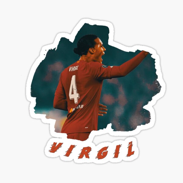 "Virgil van Dijk" Sticker for Sale by DankJoker | Redbubble