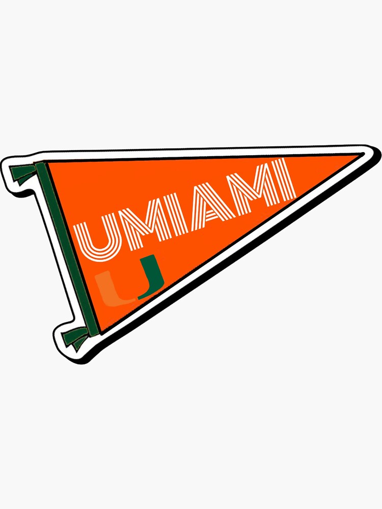"UMIAMI flag" Sticker for Sale by lindsayjayne | Redbubble