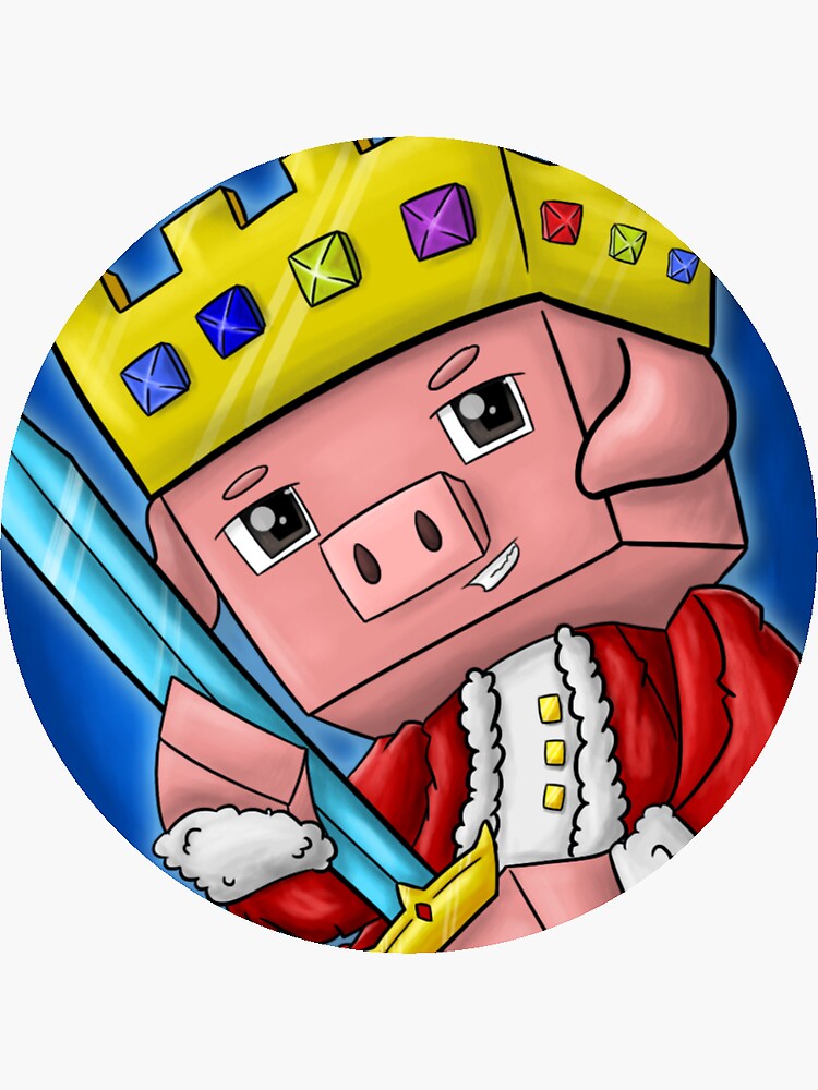 "TechnoBlade Merch" Sticker for Sale by Smothern | Redbubble