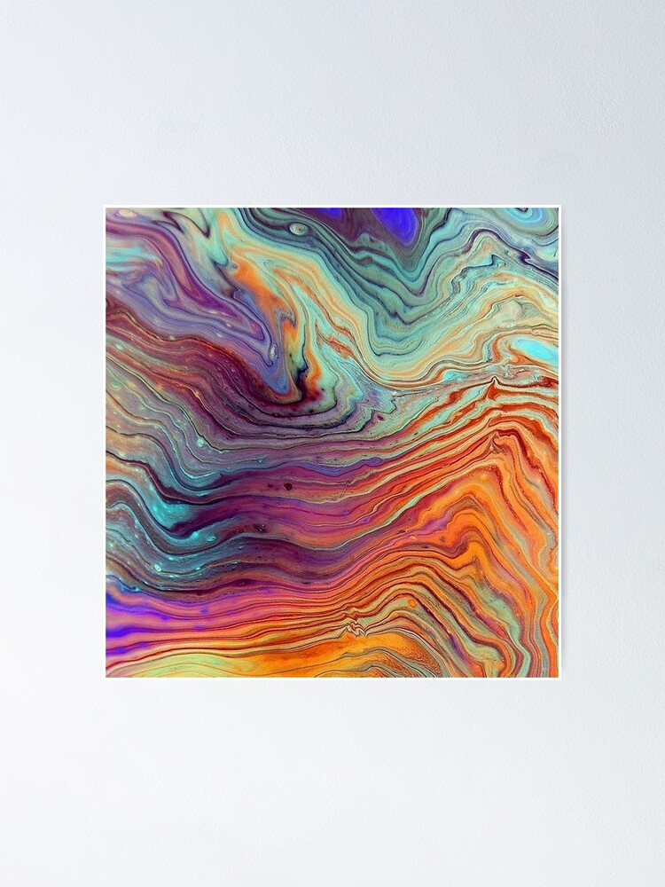 "Fluid Fingerprint (Version 1)" Poster for Sale by GingerEccentric ...