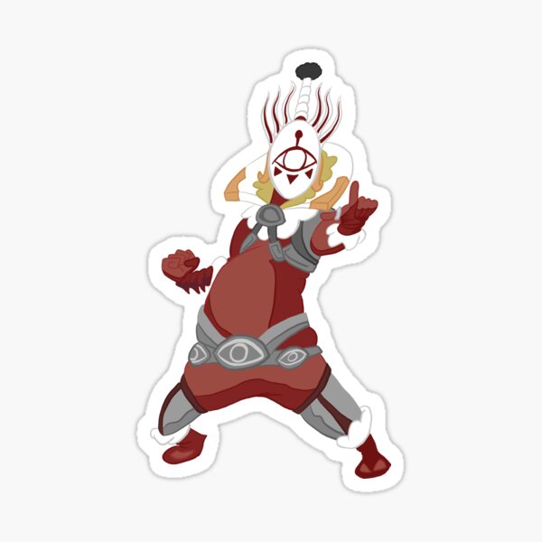"Master Kohga" Sticker for Sale by blacksnowcomics | Redbubble