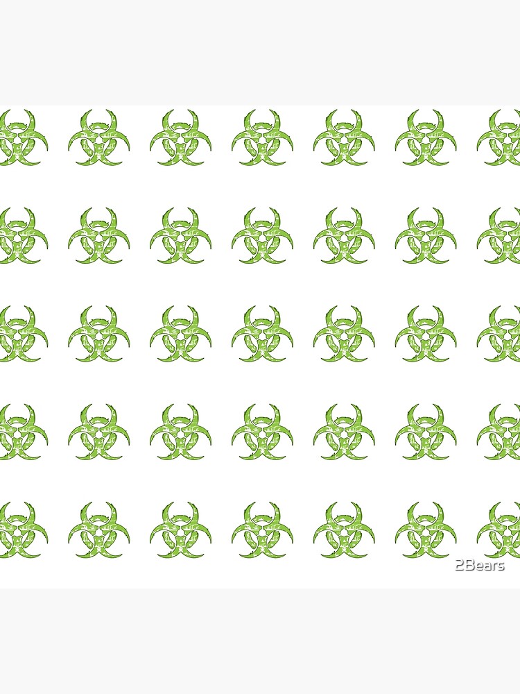 "Hazard Symbol Toxic Biohazard" Socks by 2Bears | Redbubble