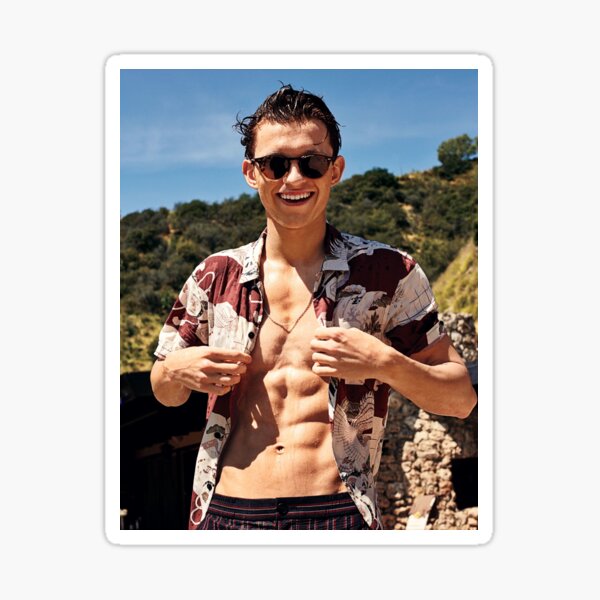 "Tom Holland" Sticker for Sale by Zanna7 | Redbubble