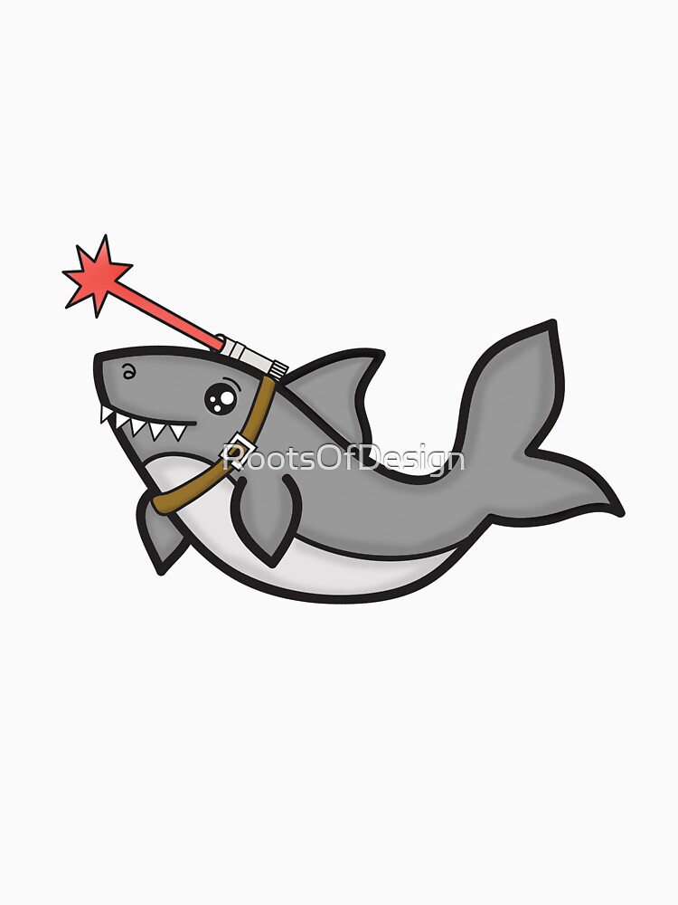 "Shark with Laser beams on their head" T-shirt by RootsOfDesign | Redbubble