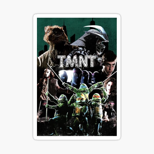 "TMNT 1990 Movie (normal version)" Sticker for Sale by CreativeSpero ...