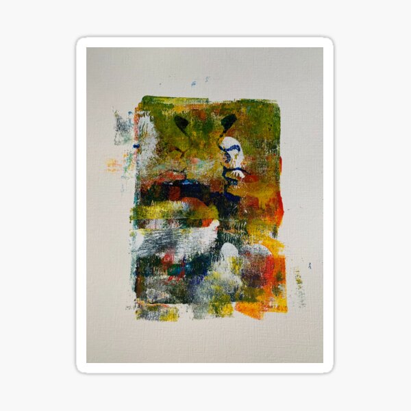 "Two Faced" Sticker by Meeroamato | Redbubble