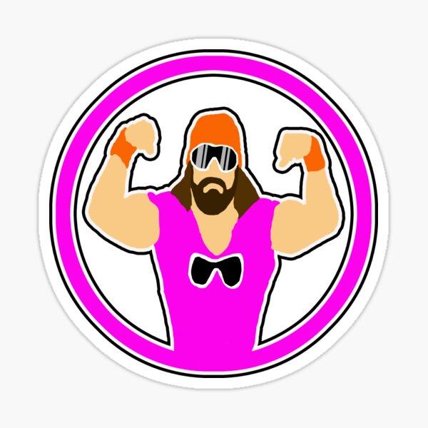 Macho Man Randy Savage Stickers | Redbubble