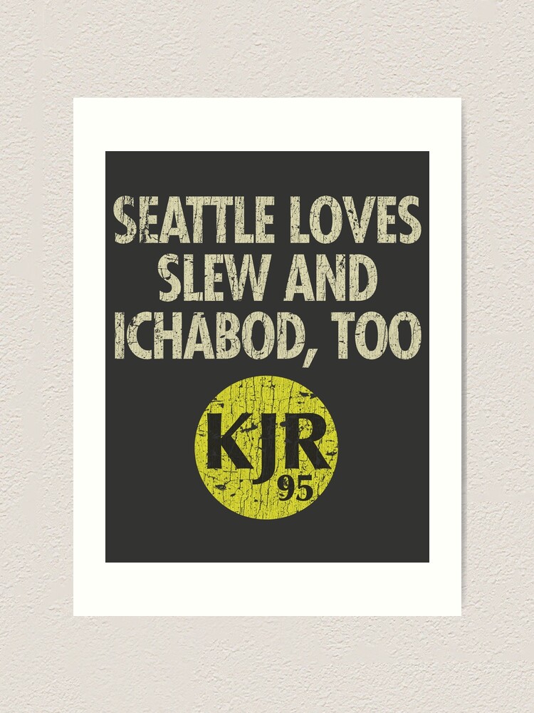 "KJR 95 Seattle Radio" Art Print for Sale by jacobcdietz | Redbubble
