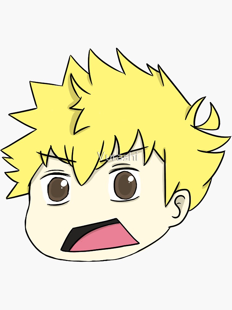 "Ryuji Sakamato Chibi Head - Persona 5 Sticker" Sticker for Sale by ...