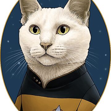 "Star Trek Data Cat Formation" Essential T-Shirt for Sale by FifthSun ...