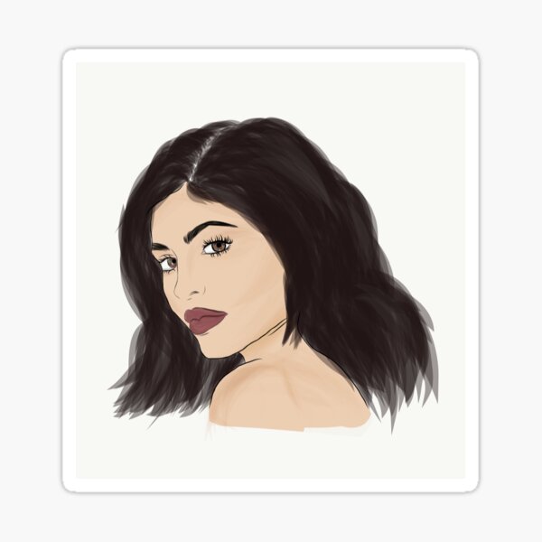 "kylie jenner sticker" Sticker by ggrioss | Redbubble