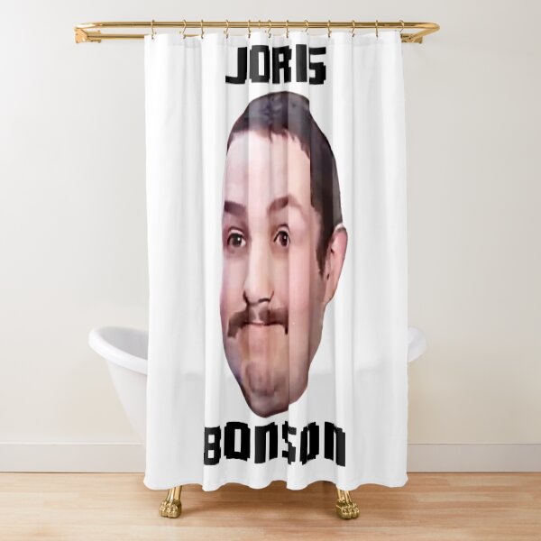 "Joris Bohnson Stoke reaction" Shower Curtain by Elliot-Four | Redbubble
