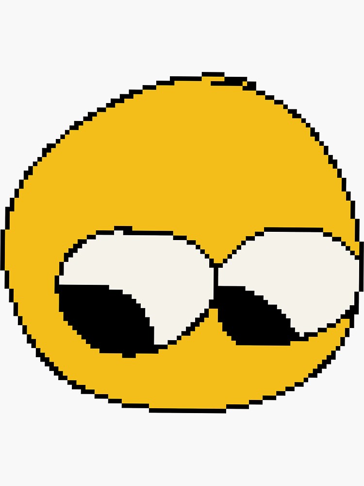 "Nervous" Sticker for Sale by Bardyr | Redbubble