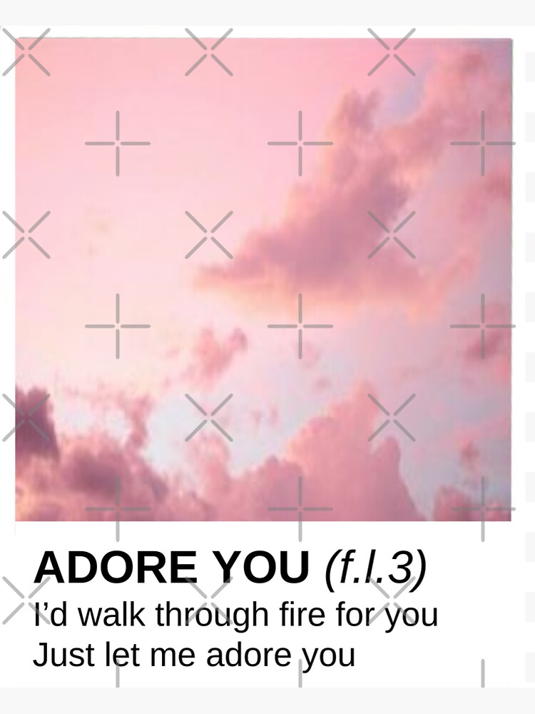 "Adore You" Sticker for Sale by csloss | Redbubble