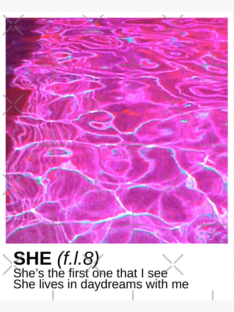 "She" Sticker by csloss | Redbubble