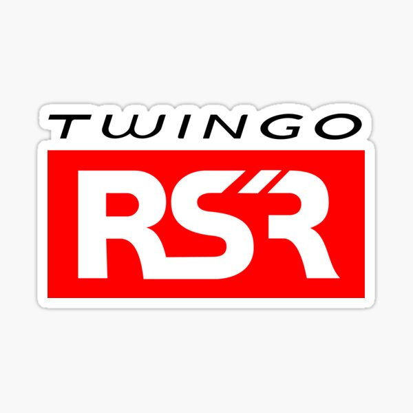 "twingo rsr renault" Sticker by rotuucenter | Redbubble