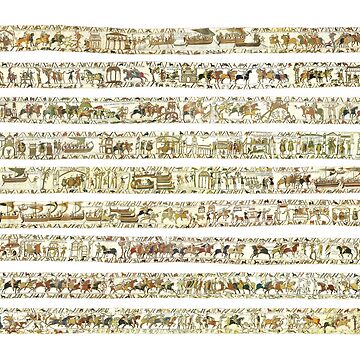 "Complete Bayeux Tapestry" Poster for Sale by WisdomOfClouds | Redbubble