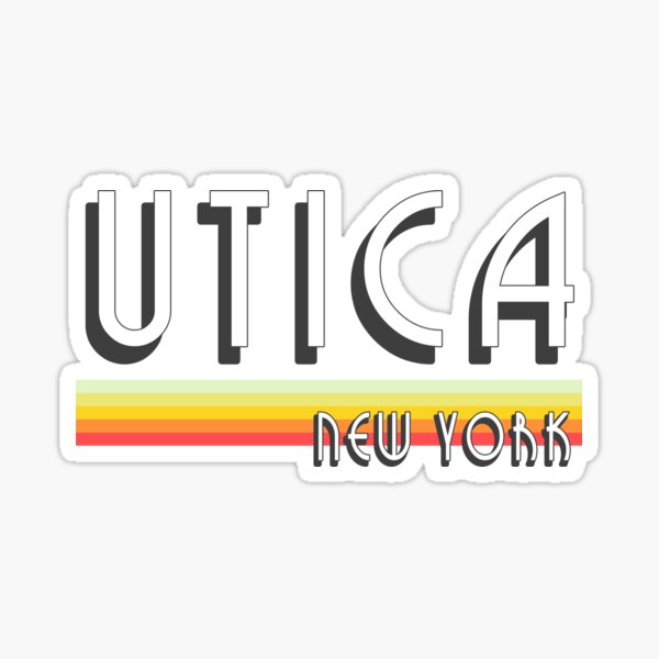 Utica Stickers | Redbubble