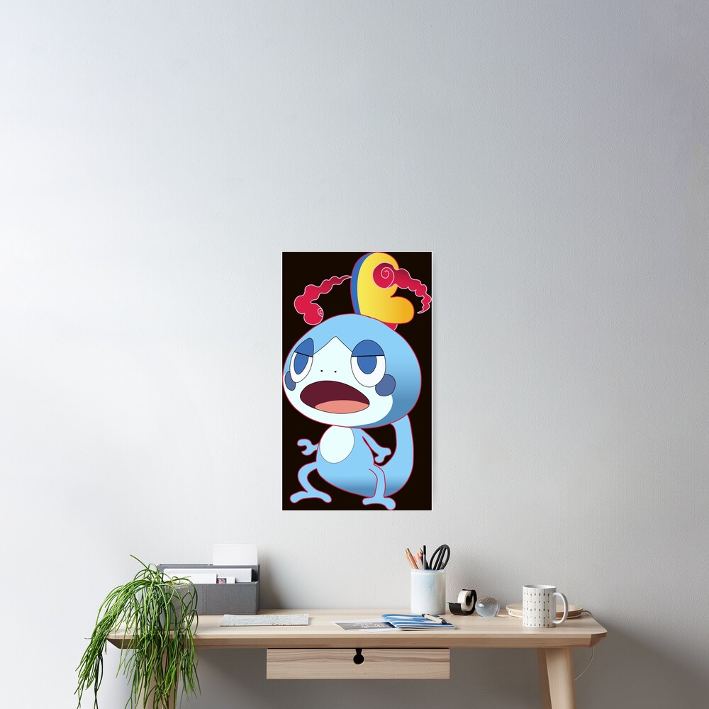 "Sobble Gigantamax" Poster by AzVonNord | Redbubble