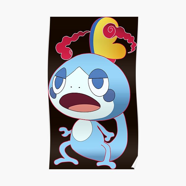 "Sobble Gigantamax" Poster by AzVonNord | Redbubble