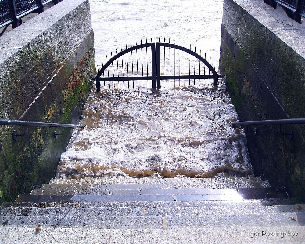 "Thames, a Boat Gate near the Tower of London. Great Britain 2009" by ...