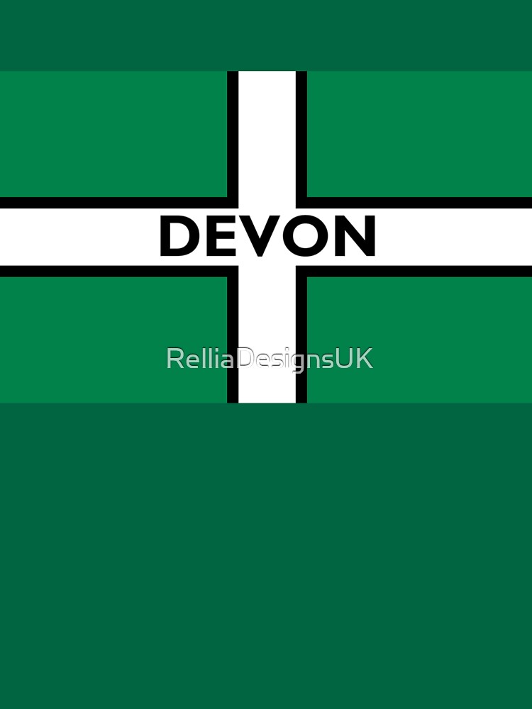 "Pride of Devon Flag of Saint Petroc T-Shirt, Poster, Sticker, Print ...