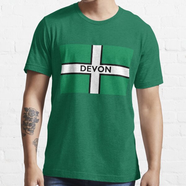 "Pride of Devon Flag of Saint Petroc T-Shirt, Poster, Sticker, Print ...