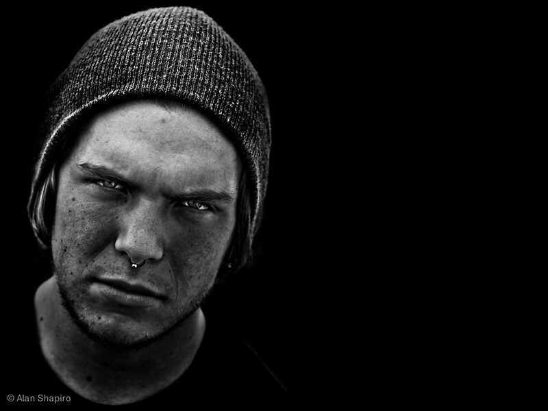 "Another day, another intimidating look that makes a rarely intimidated ...