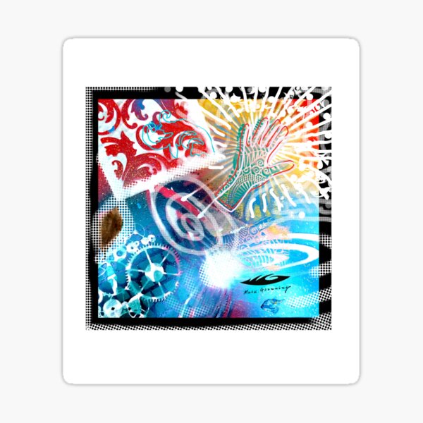 "Creation Ray" Sticker for Sale by MarkGroaning | Redbubble