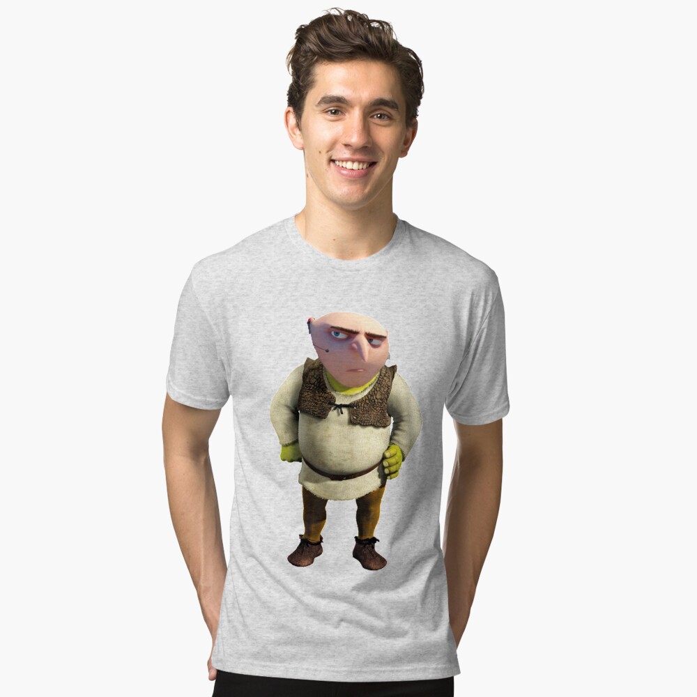 "shrek gru mashup design" Poster for Sale by Angela27 | Redbubble