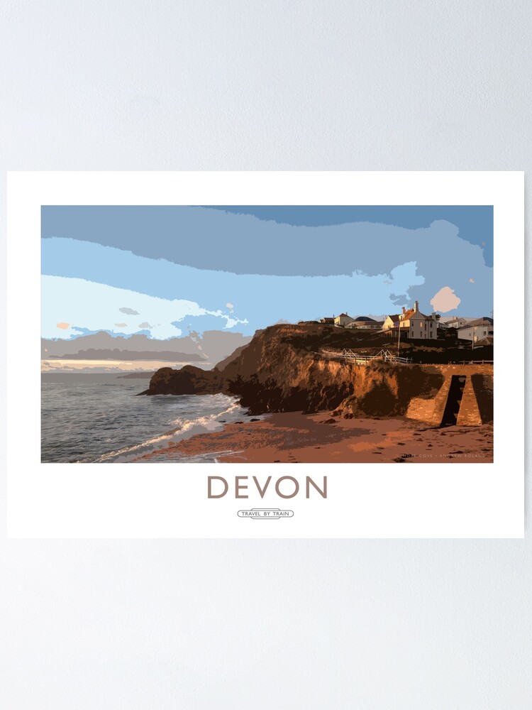 "Devon" Poster by andrewroland | Redbubble