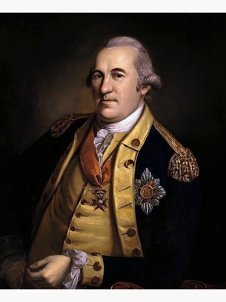 "Baron von Steuben by Charles Willson Peale, 1780" Framed Art Print by ...