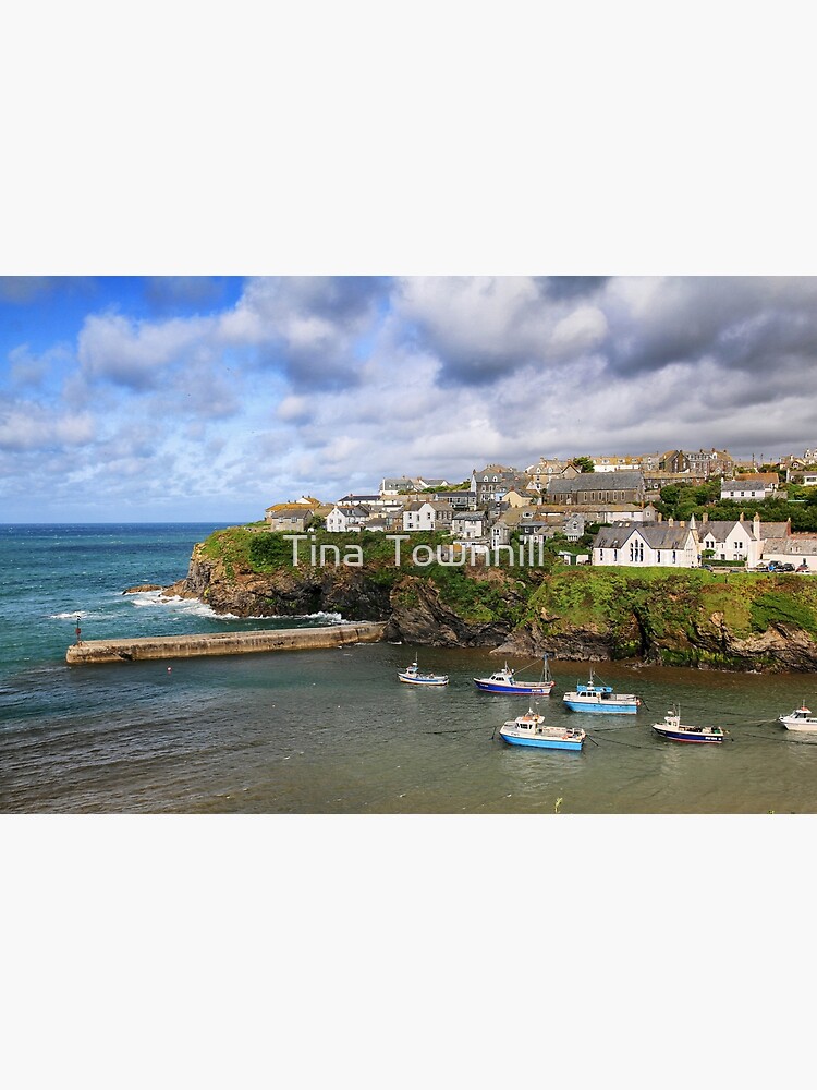 "The village of Port Isaac in Cornwall" Photographic Print for Sale by ...