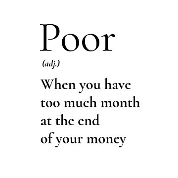 "Poor Definition" Poster for Sale by henes88 | Redbubble