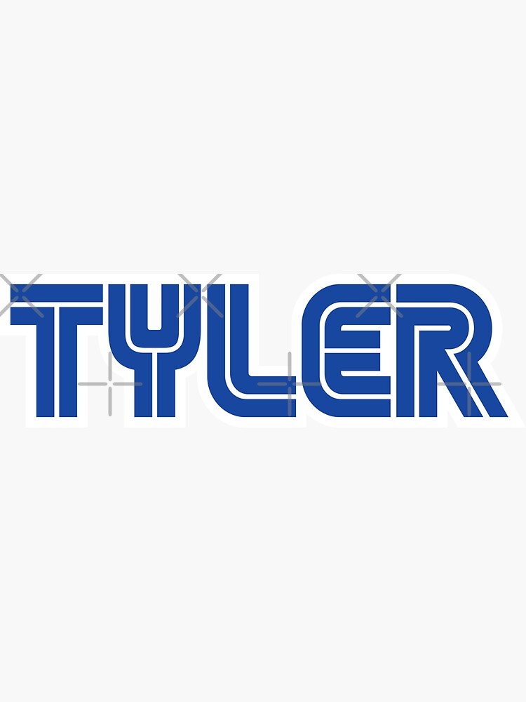 "Gamer name Tyler" Sticker by el-patron | Redbubble