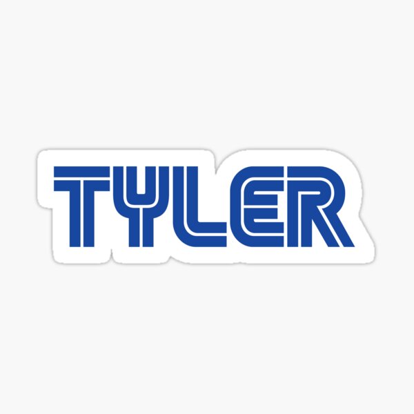 "Gamer name Tyler" Sticker by el-patron | Redbubble