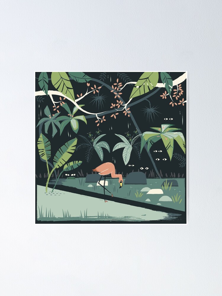 "Nightshade Jungle" Poster by DankAnk | Redbubble