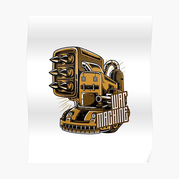 "Steampunk Design War Machine" Poster for Sale by cido39 | Redbubble