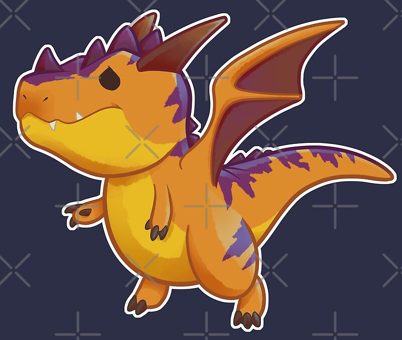 "T-rex Dragon" by Jeff Powers Illustration | Redbubble