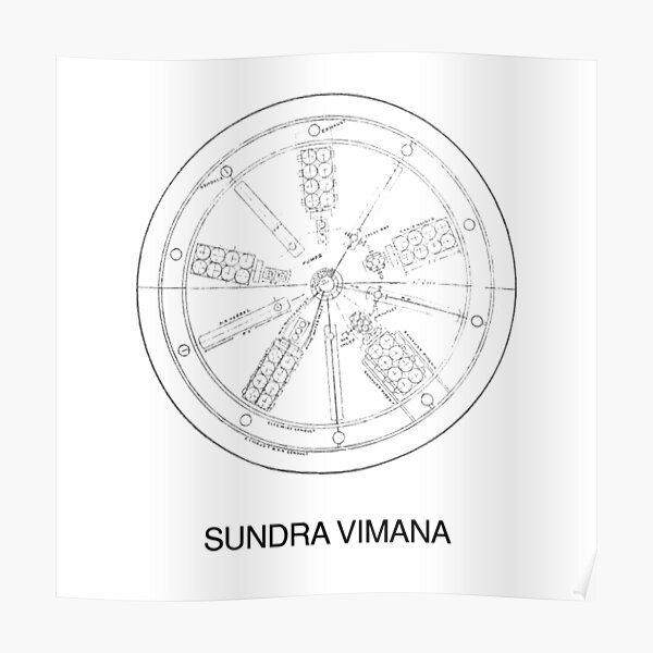 "Sundra Vimana" Poster by Cortek | Redbubble