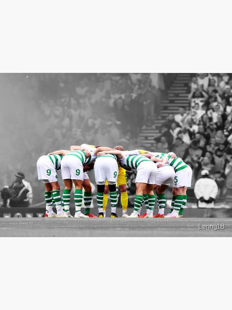 "Celtic fc huddle" Framed Art Print for Sale by Lenny18 | Redbubble
