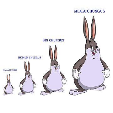 "The whole family of Chungus" Art Print for Sale by aseiv | Redbubble