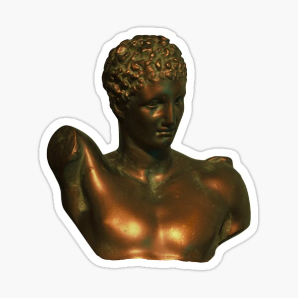 "Bronze Greek Statue " Sticker for Sale by Tchernoi | Redbubble
