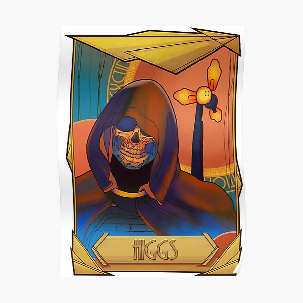 "Higgs Death Stranding " Poster by Limaqq | Redbubble