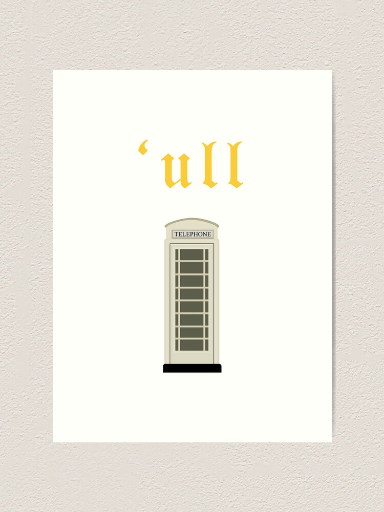 "Hull Cream Phone Box From Kingston Upon Hull " Art Print by ...