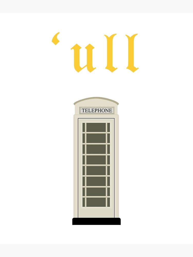 "Hull Cream Phone Box From Kingston Upon Hull " Art Print by ...